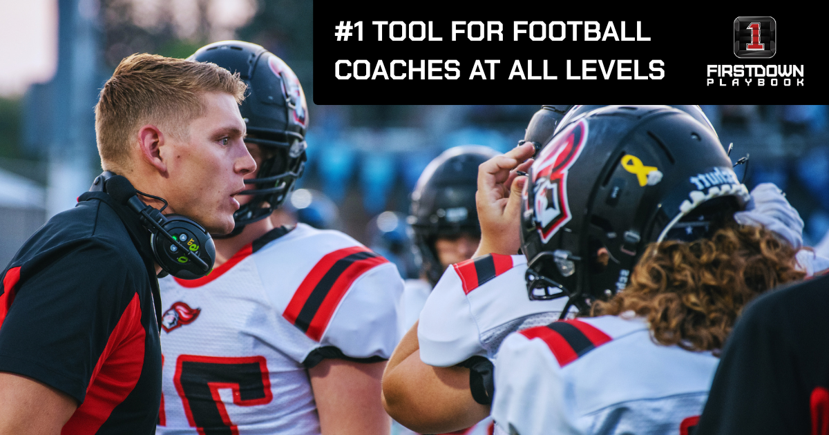 #1 Tool for Football Coaches at All Levels | FirstDown PlayBook™